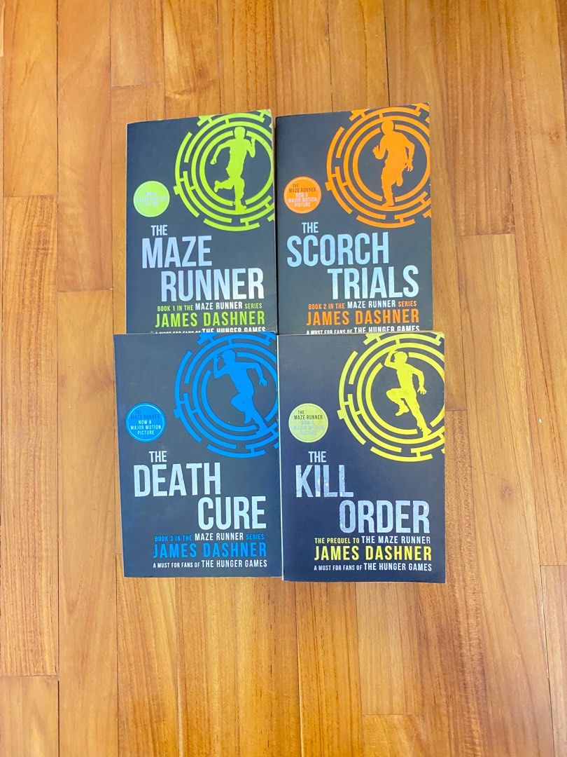 Maze Runner (Full series), Hobbies & Toys, Books & Magazines, Fiction ...
