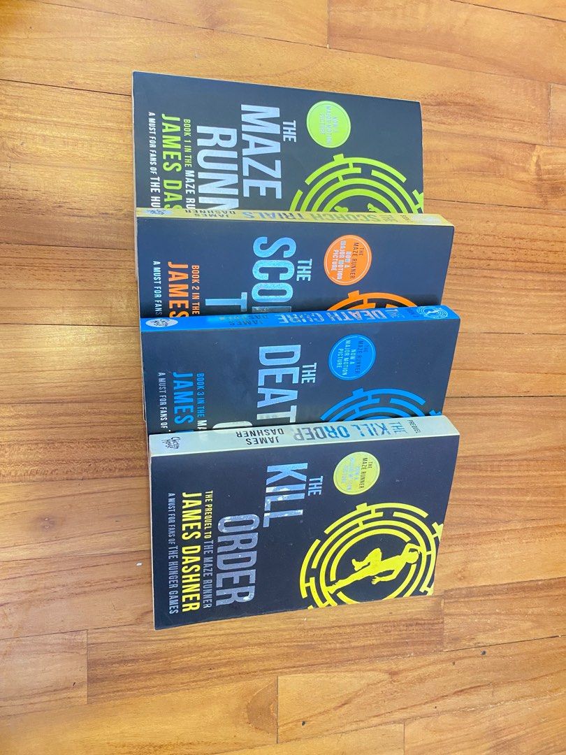 Maze Runner (Full series), Hobbies & Toys, Books & Magazines, Fiction ...
