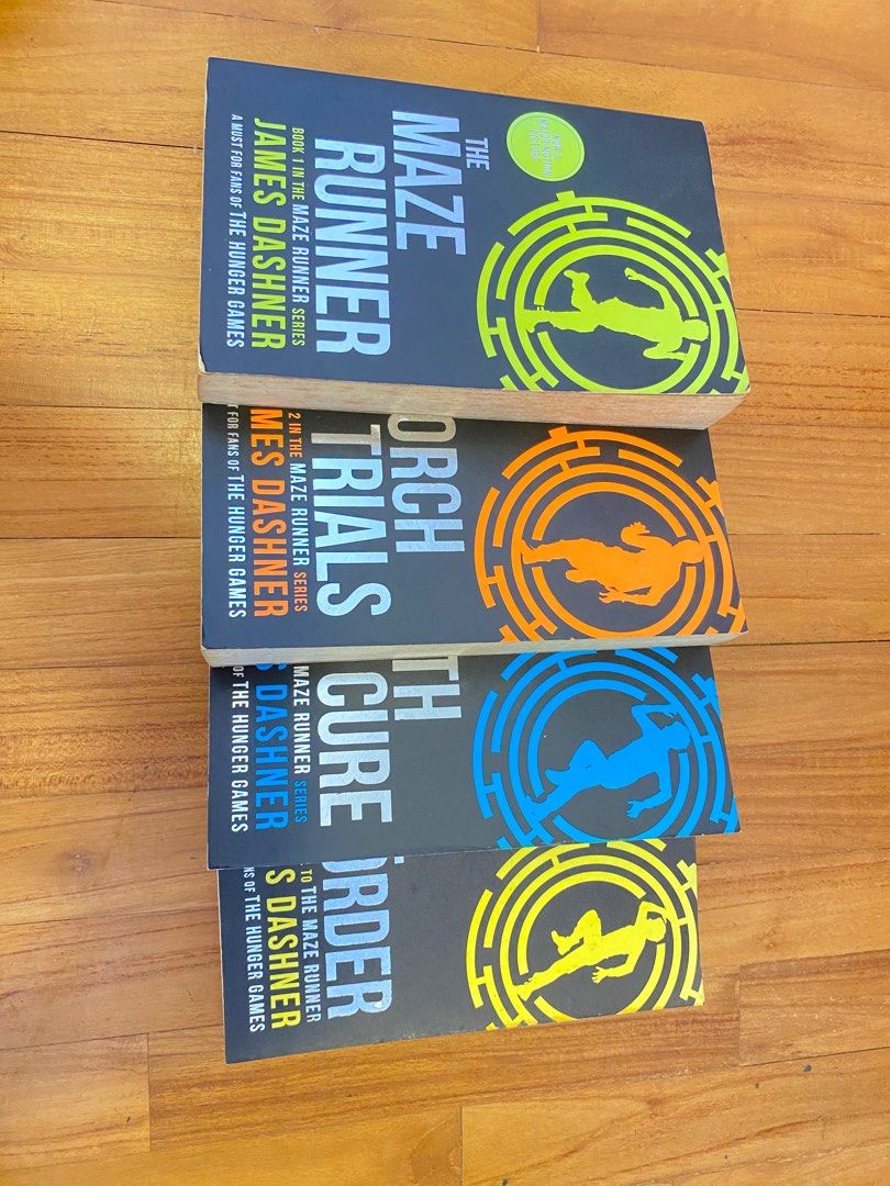 Maze Runner (Full series), Hobbies & Toys, Books & Magazines, Fiction ...