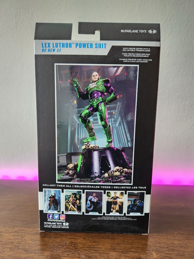 Mcfarlane DC Multiverse Lex Luthor Rebirth, Hobbies & Toys, Toys ...