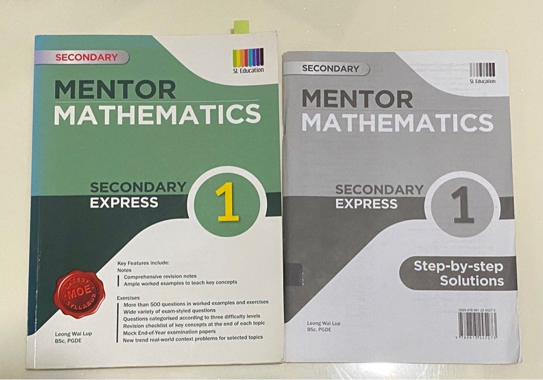 Mentor Mathematics 1, Hobbies & Toys, Books & Magazines, Assessment ...