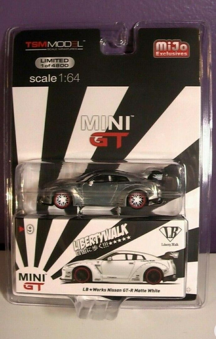 Mini GT Nissan GTR R35 LB WALK WORKS Chase Raw Not Hotwheels Matchbox ...