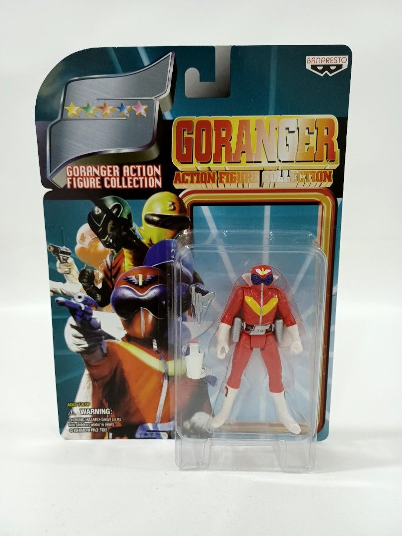 Mint in Seal Box vintage Banpresto 1998 Power Ranger Super Sentai ...