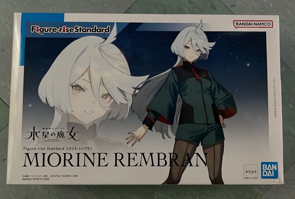 MIORINE REMBRAN GUNDAM WITCH FROM MERCURY FIGURE-RISE STANDARD BANDAI ...
