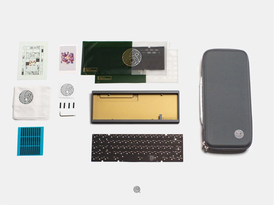 Monokei Hiro - Titan Grey and Brass Bottom (Hotswap), Computers & Tech ...