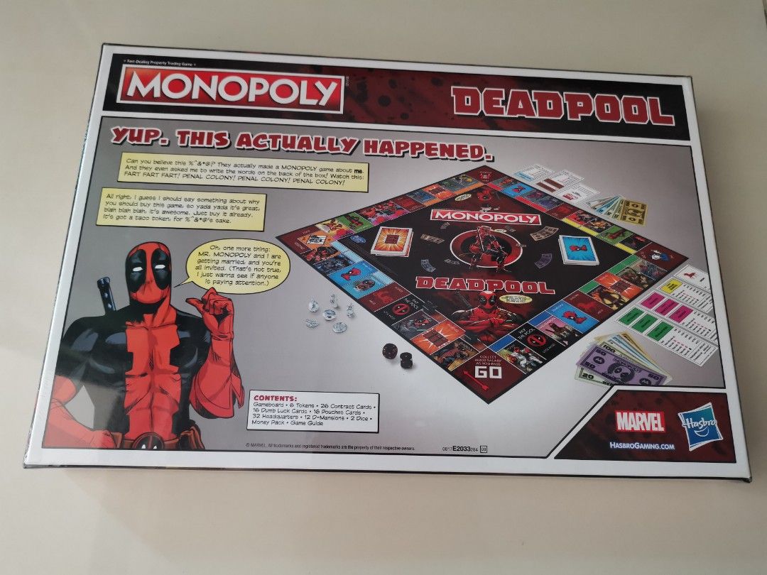 Playdoh 20 tubs multiple colours / Monopoly Deadpool / NERF Ultra ...