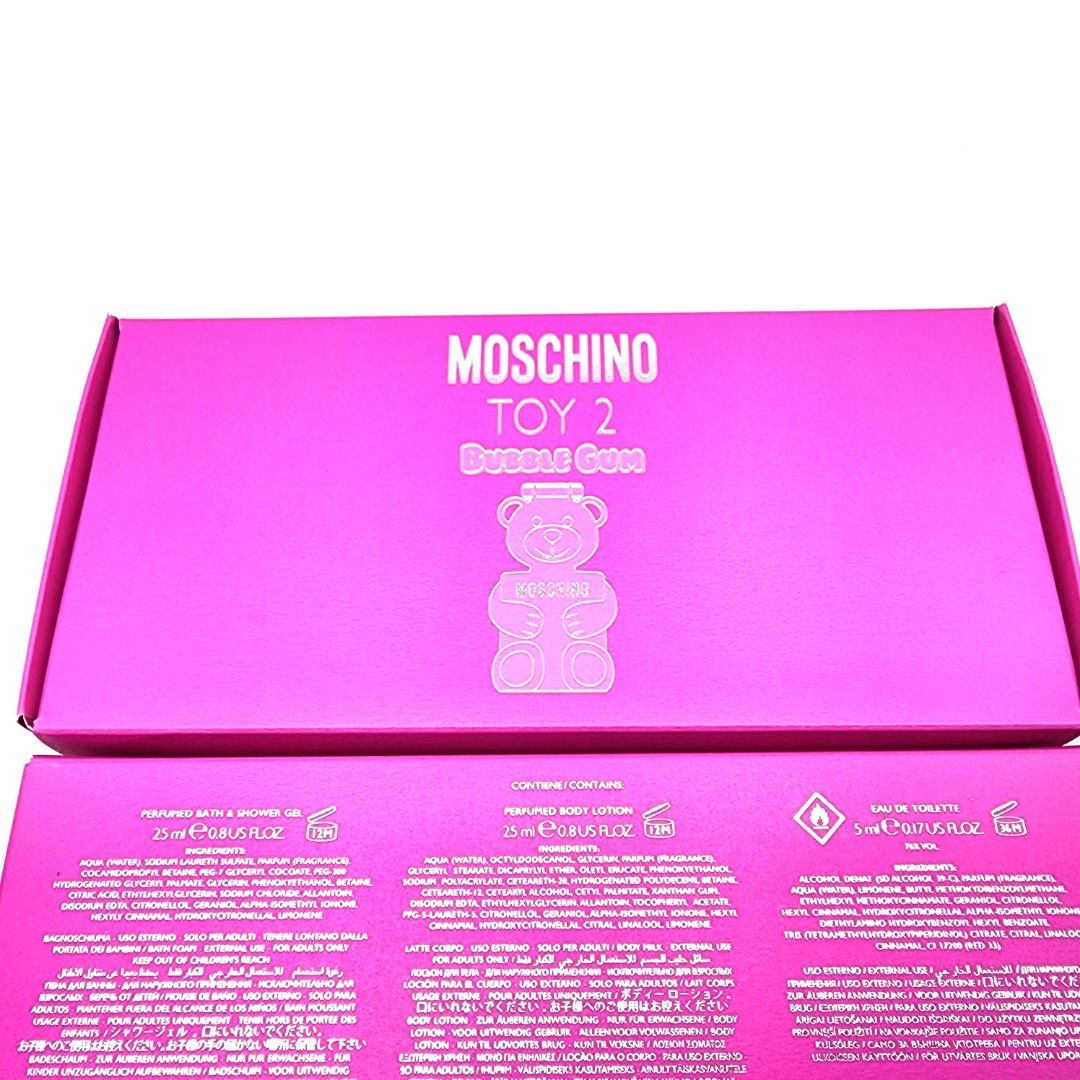 MOSCHINO Toy 2 Bubble Gum Sample Set (free shipping), Beauty & Personal ...