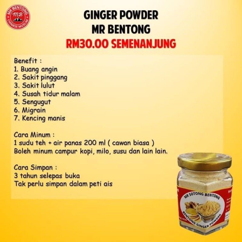 Mr Bentong Enzyme Halia Viral, Food & Drinks, Other Food & Drinks on Carousell