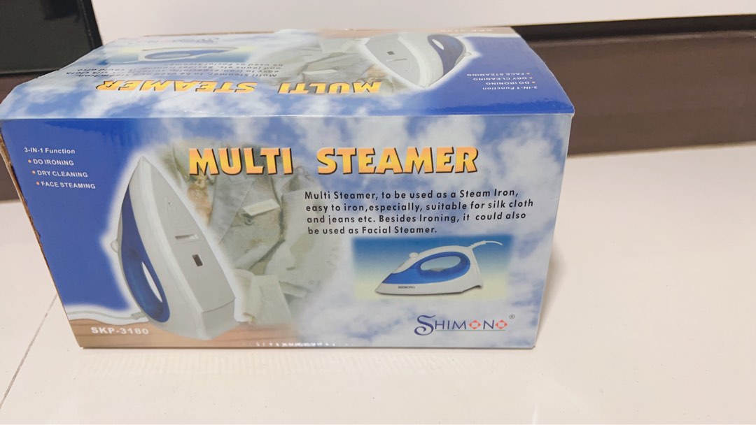 Multi Steamer Iron Shimono, TV & Home Appliances, Irons & Steamers on ...