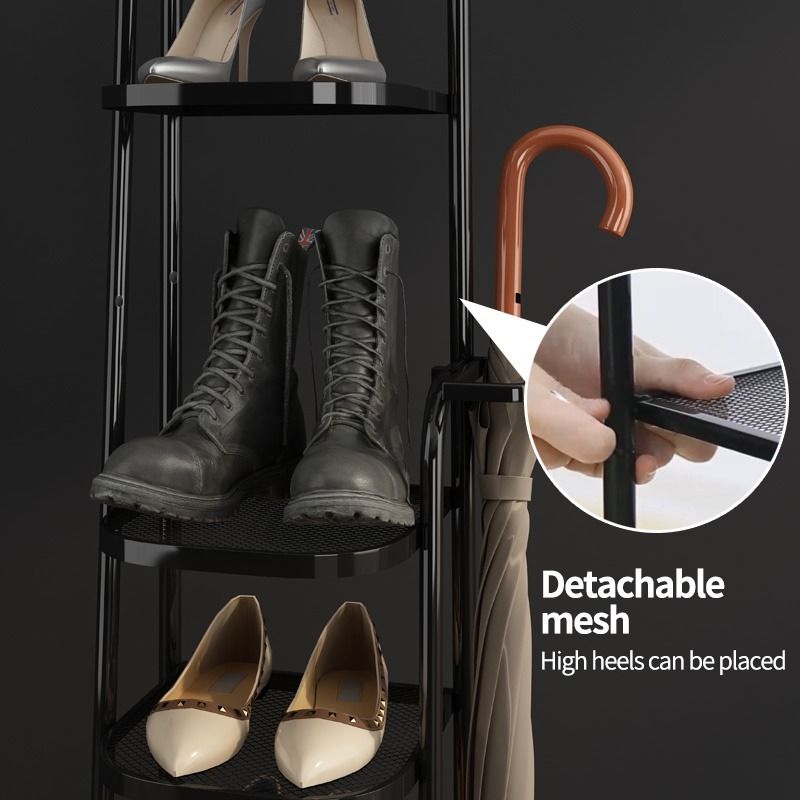 Multi-layershoe rack 3/5/7/8layer Enhanced Edition iron shoe storage ...