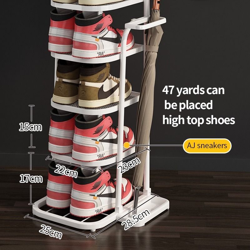 Multi-layershoe rack 3/5/7/8layer Enhanced Edition iron shoe storage ...