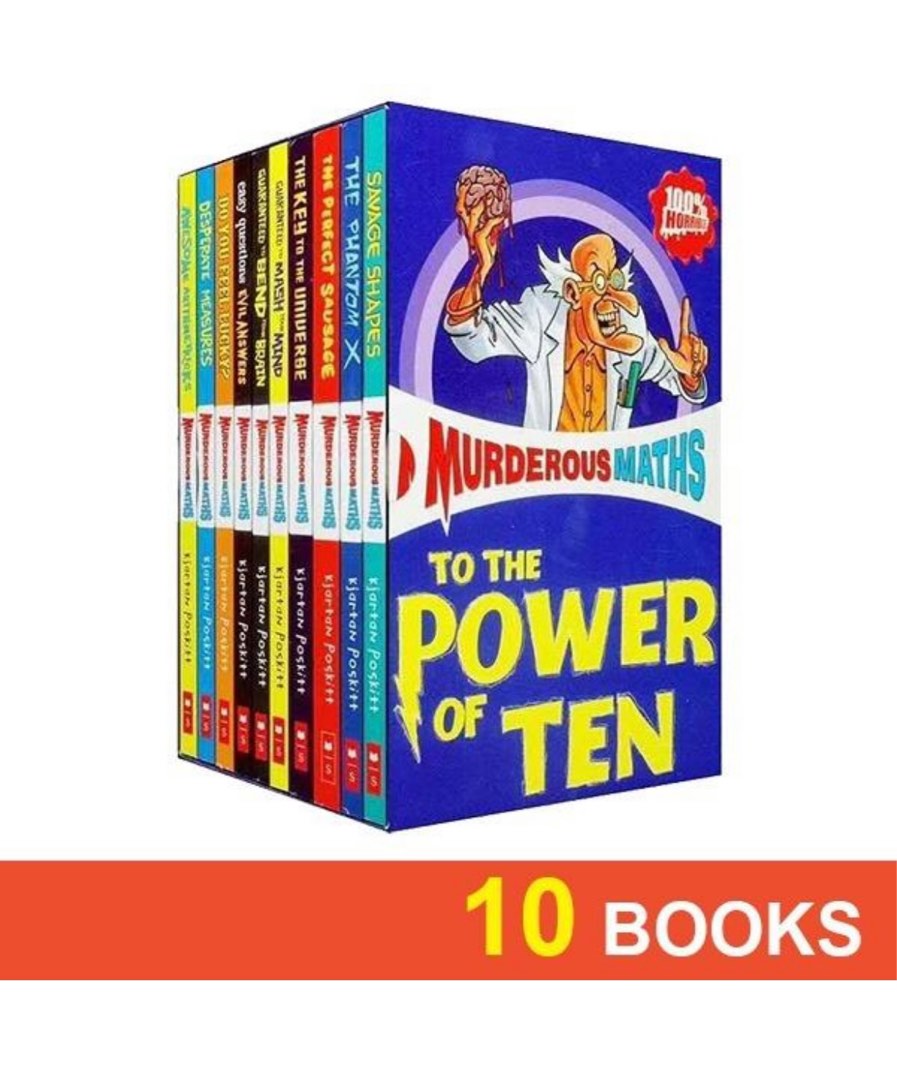 Murderous Maths To the Power of Ten, Hobbies & Toys, Books & Magazines ...