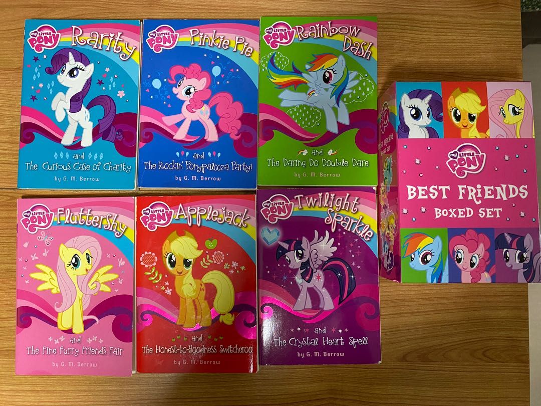 My little pony best friends boxed set, 興趣及遊戲, 書本 & 文具, 小朋友書 - Carousell