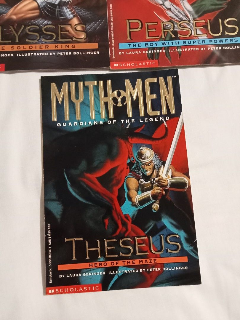 Myth Men: Guardians of The Legend Ulysses the Soldier King Perseus the ...
