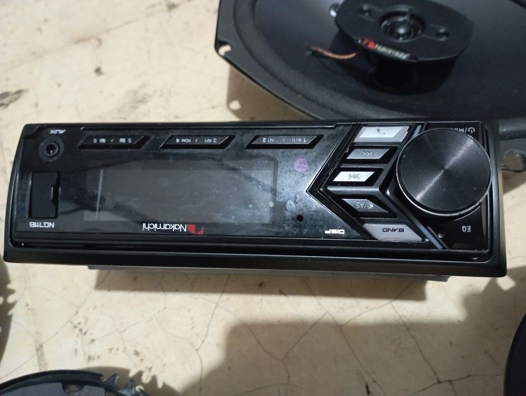 Nakamichi NQ711B Car Stereo Unit, Car Parts & Accessories, Audio, Video ...