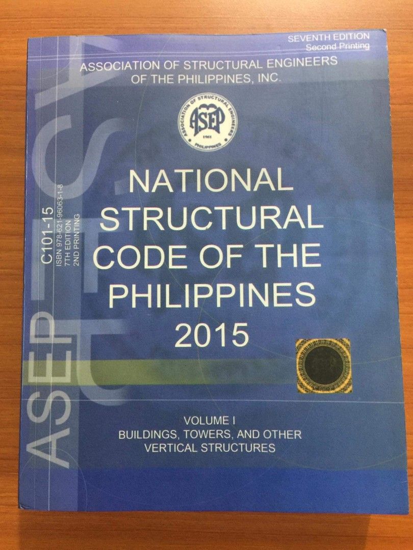 National Structural Code of the Philippines (NSCP 2015), Hobbies & Toys ...