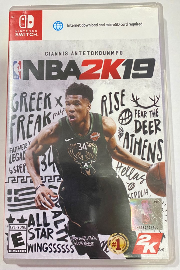 NBA 2K19 for Nintendo Switch, Video Gaming, Video Games, Nintendo on ...