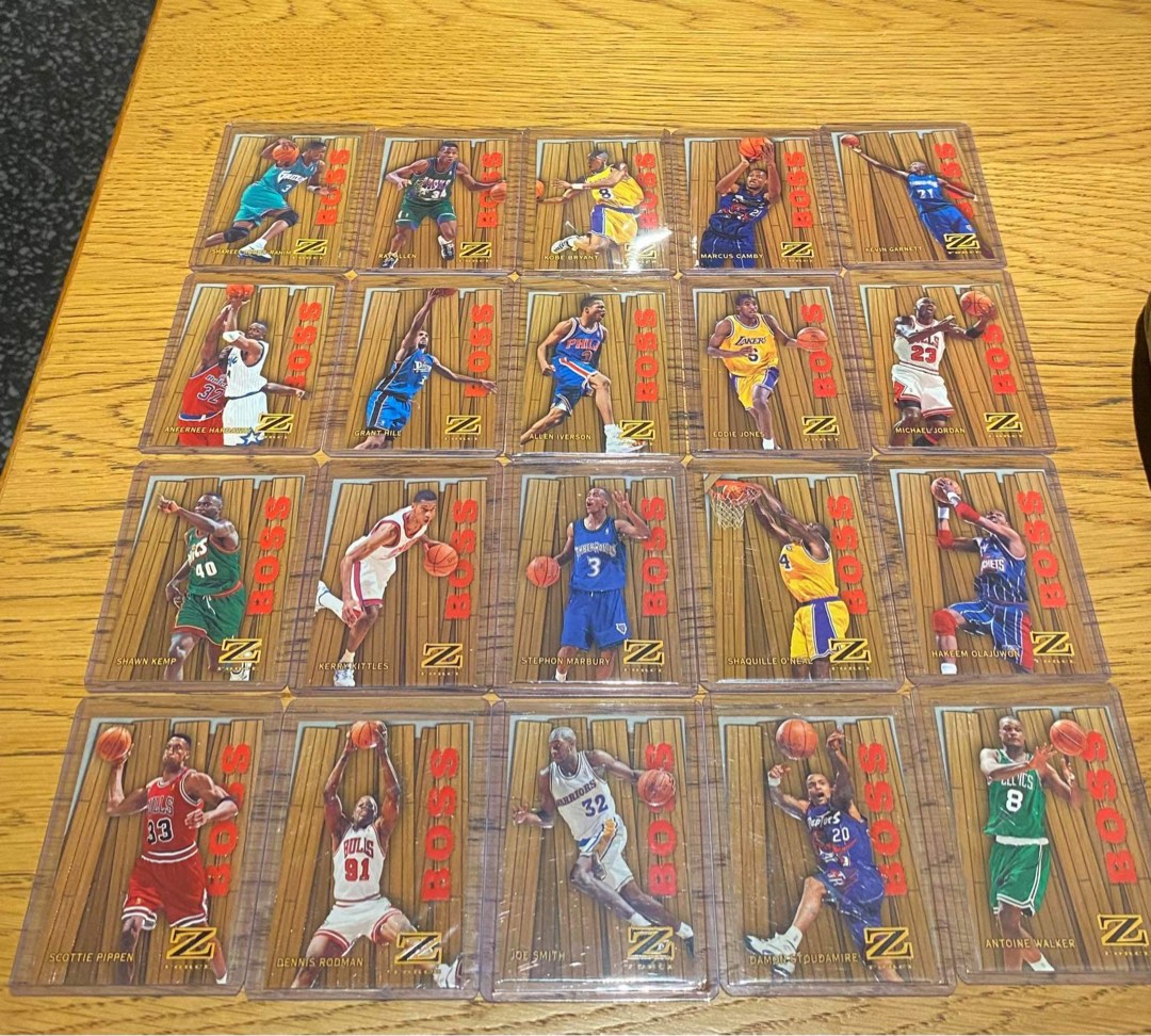 NBA Cards Collectible Z Force BOSS Complete Set, Hobbies & Toys, Toys ...