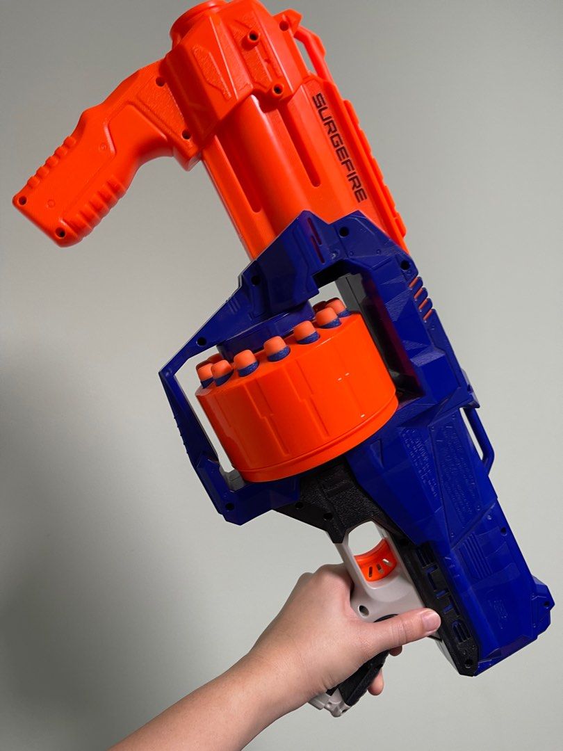 Nerf Surgefire, Hobbies & Toys, Toys & Games on Carousell