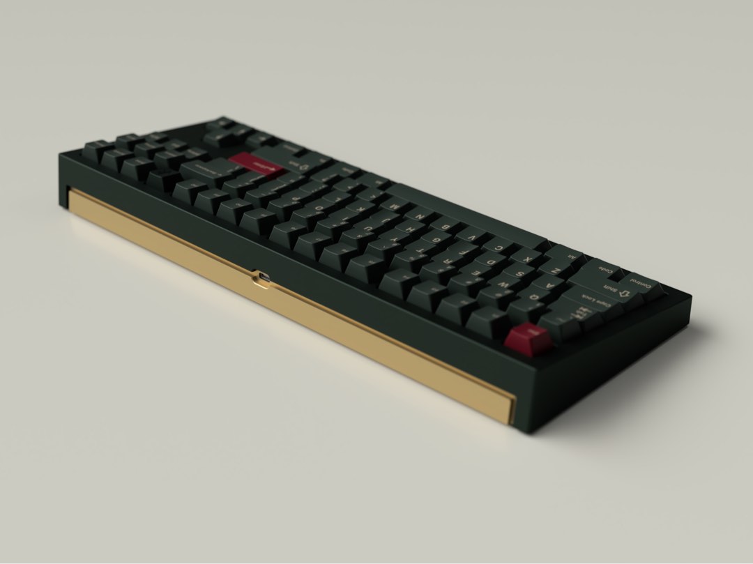 (NEW) Smith & Rune IRON180 brass base mechanical keyboard + extra PCBs ...