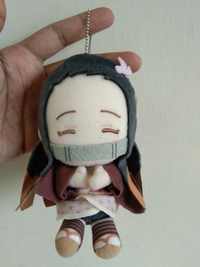 Nezuko - keychain, Hobbies & Toys, Toys & Games on Carousell