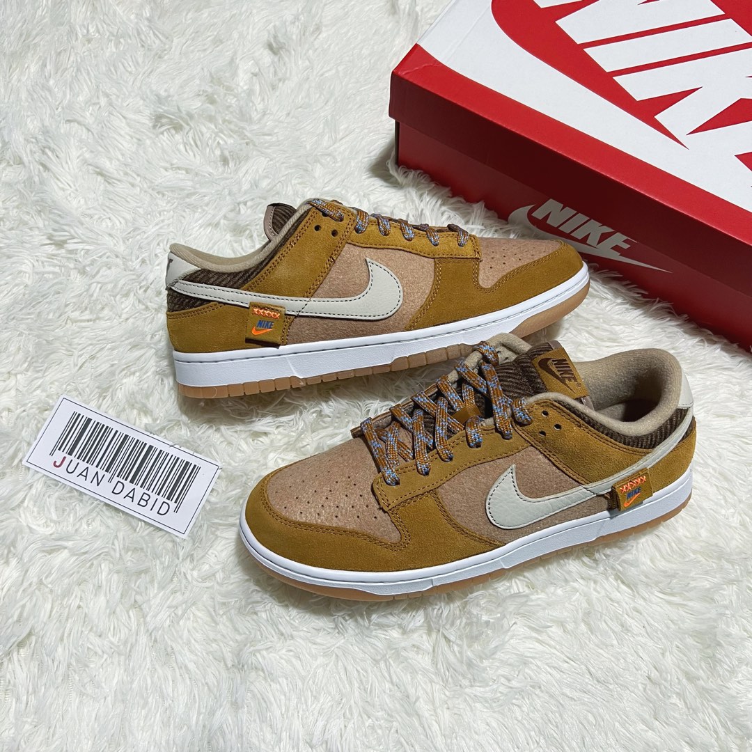 NIKE DUNK LOW SE TEDDY BEAR, Men's Fashion, Footwear, Sneakers on Carousell