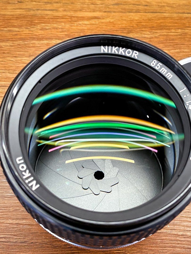 Nikon 85mm f1.4 AIS manual focus lens, Photography, Lens & Kits on Carousell
