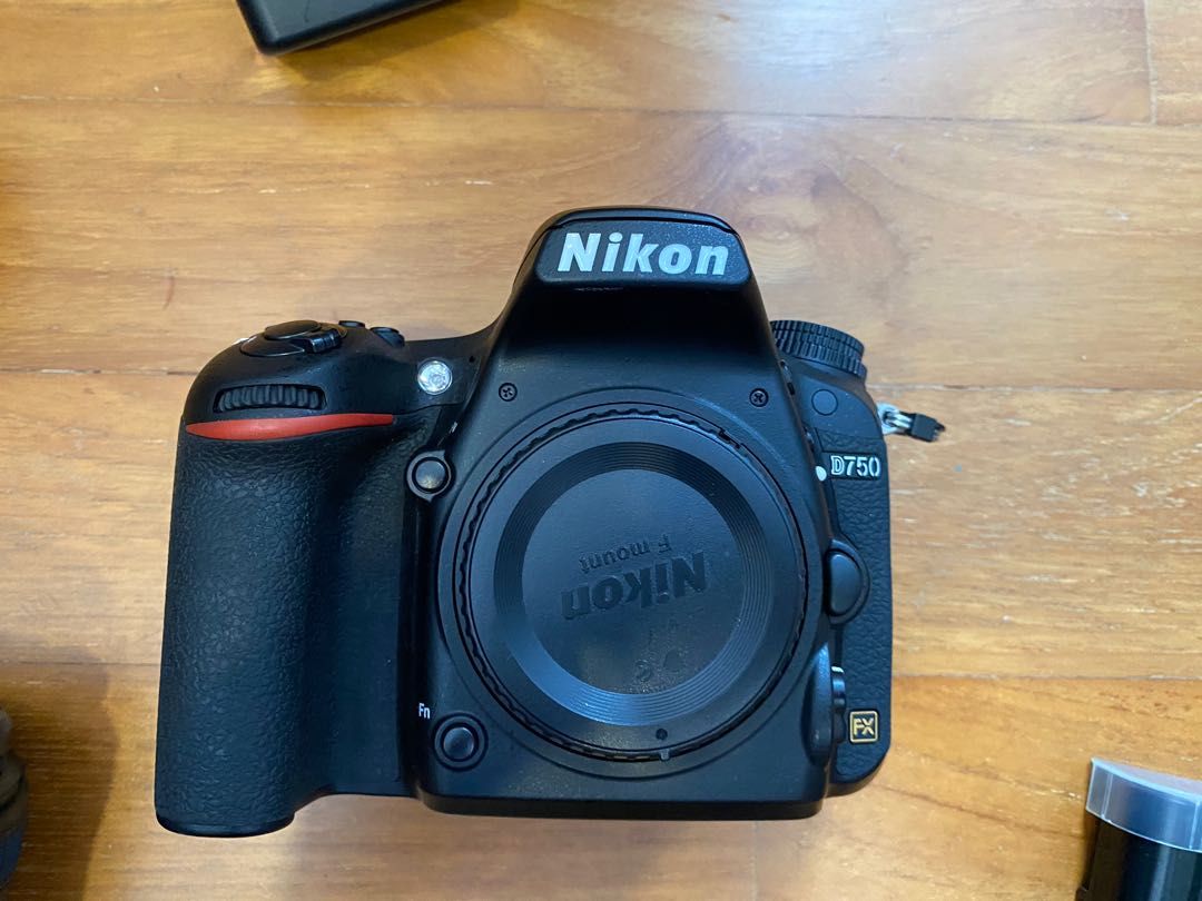 Nikon D750 + 28-300 Lens + 50 Lens + Flash + Tripod + Dry Box, Photography, Cameras on Carousell