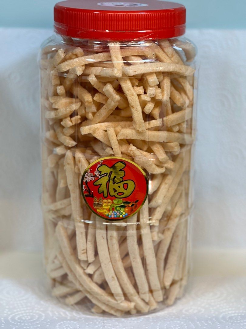 NY Siok Prawn Cracker Sticks, Food & Drinks, Homemade Bakes on Carousell