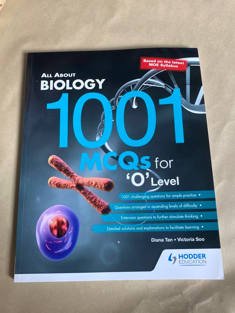 O LEVEL BIOLOGY - 1001 MCQs HODDER EDU, Hobbies & Toys, Books ...