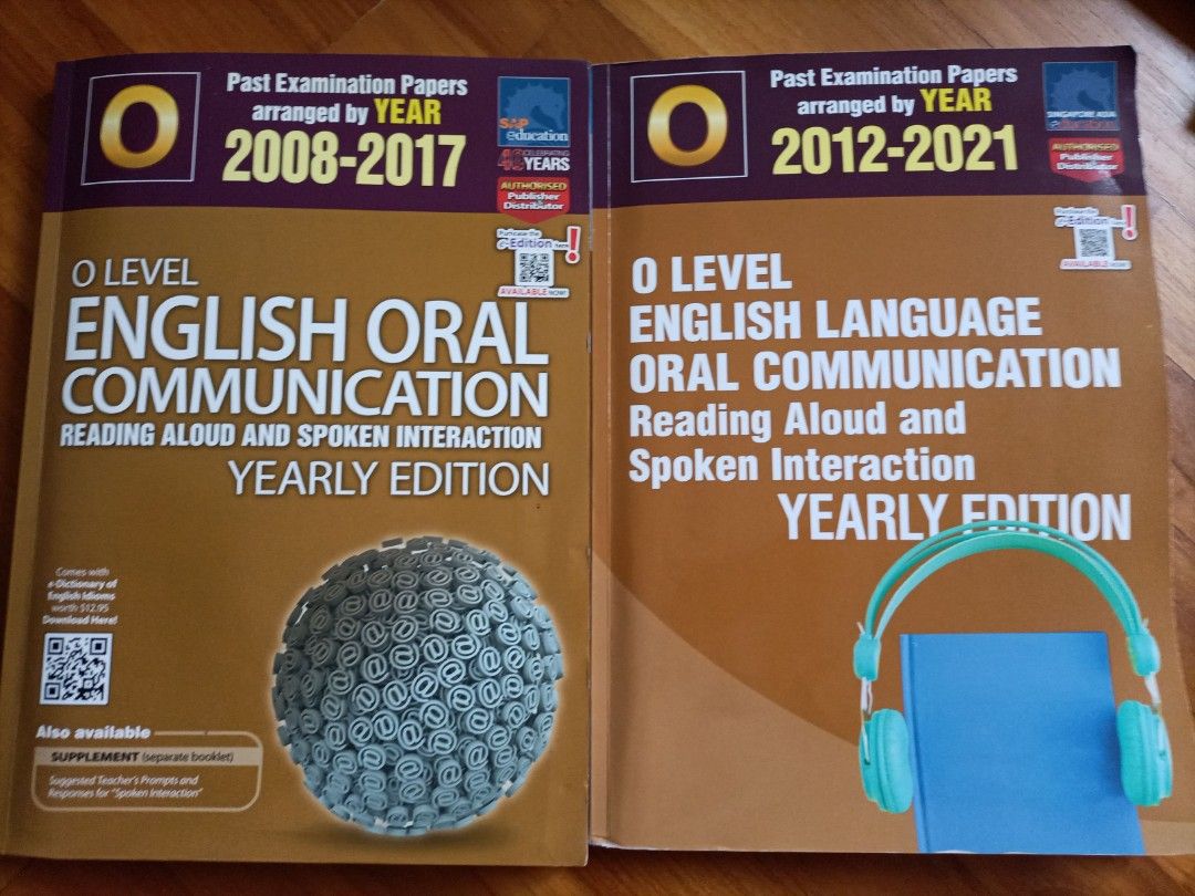 O Level TYS English Oral, Hobbies & Toys, Books & Magazines, Assessment ...