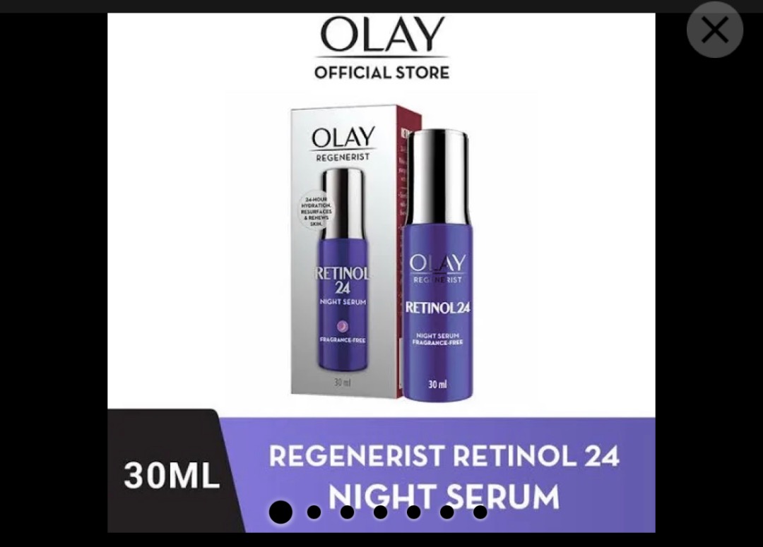Olay regenerist retional 24 night serum, Beauty & Personal Care, Face, Face Care on Carousell