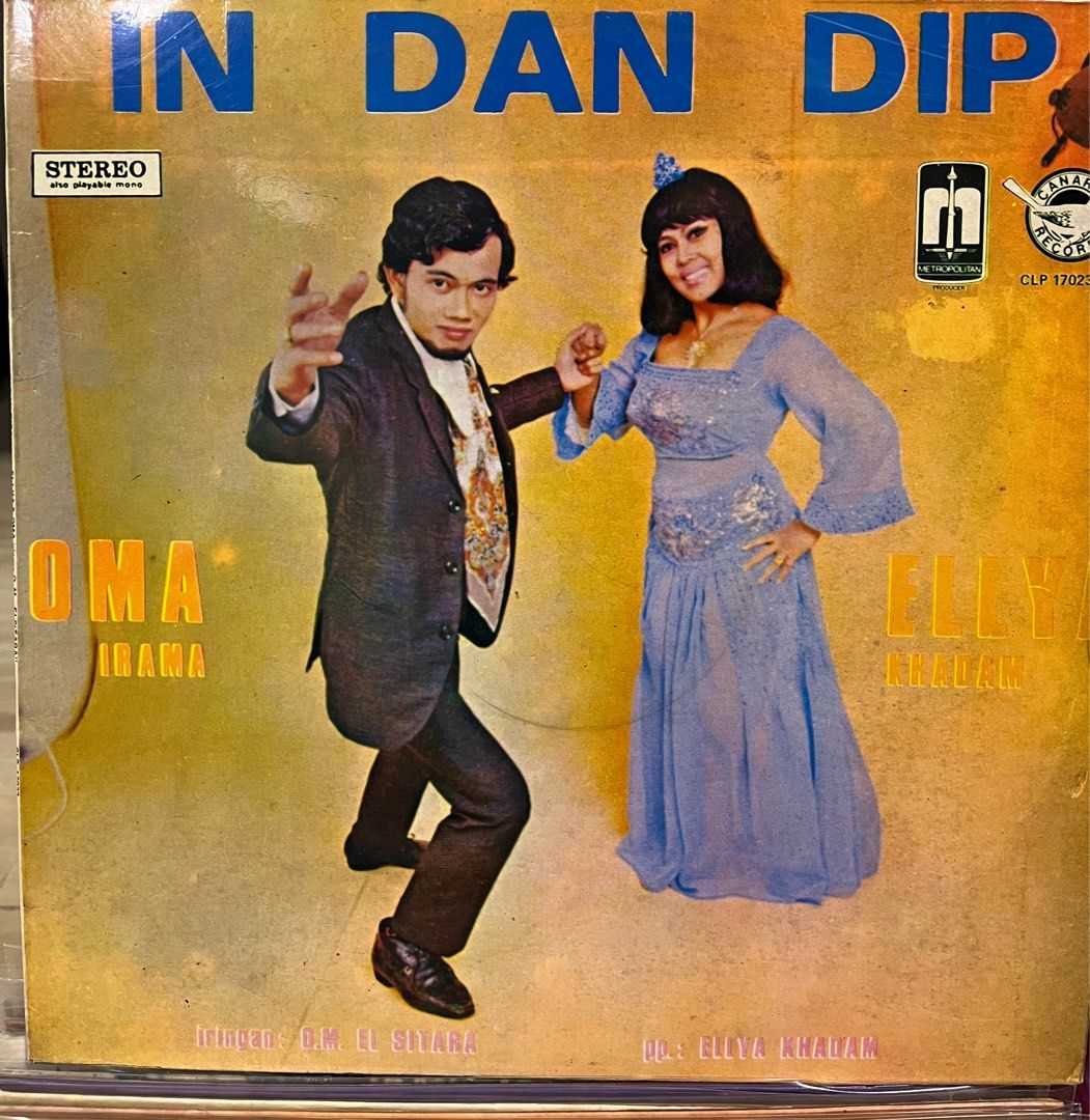 Oma Irama & Ellya Khadam Lp, Hobbies & Toys, Music & Media, Vinyls on ...