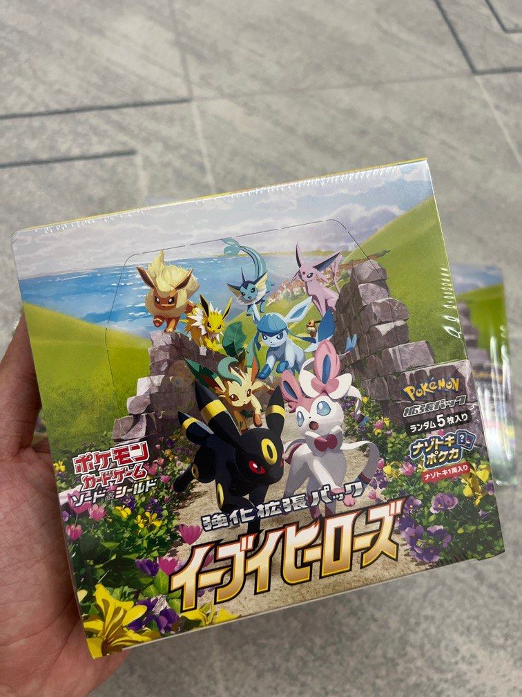 [On Hand] Eevee Heroes Booster Box, Hobbies & Toys, Toys & Games on ...