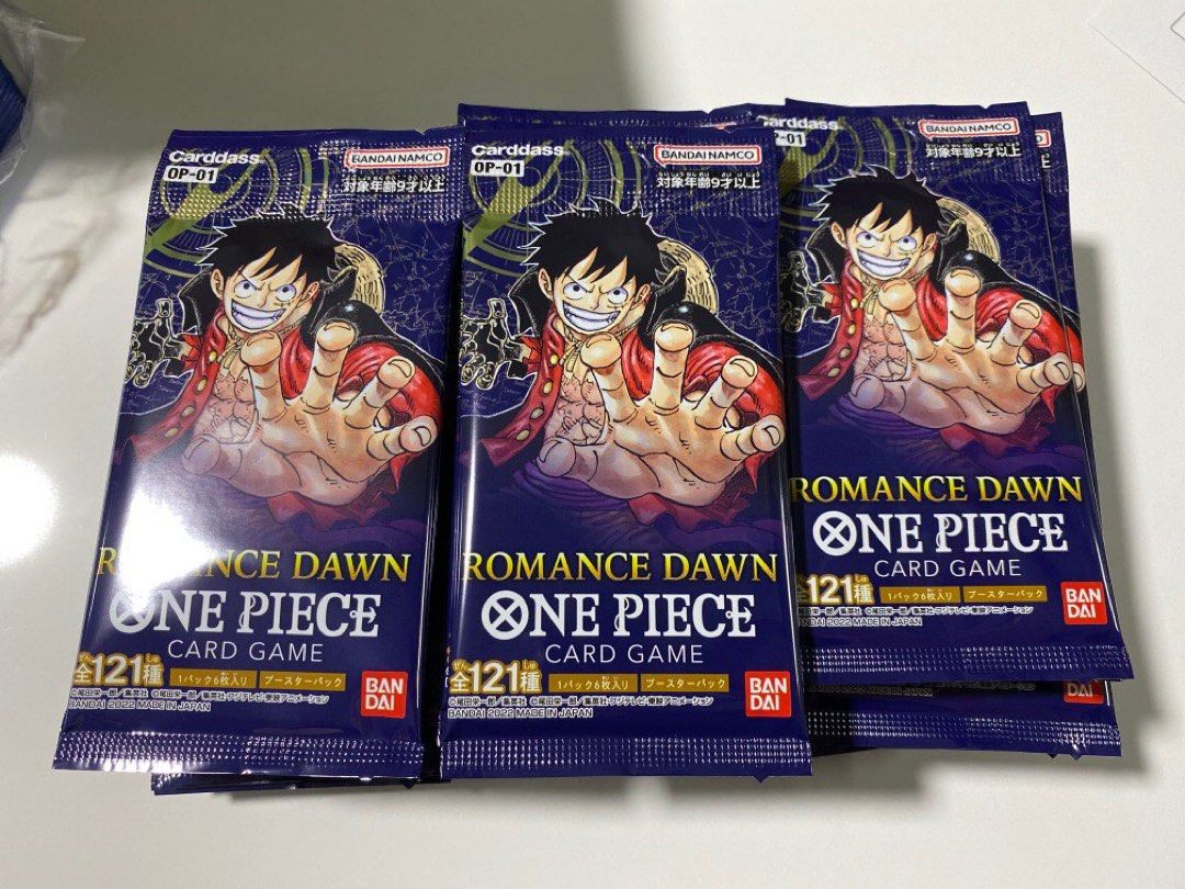 One Piece TCG packs, Hobbies & Toys, Toys & Games on Carousell