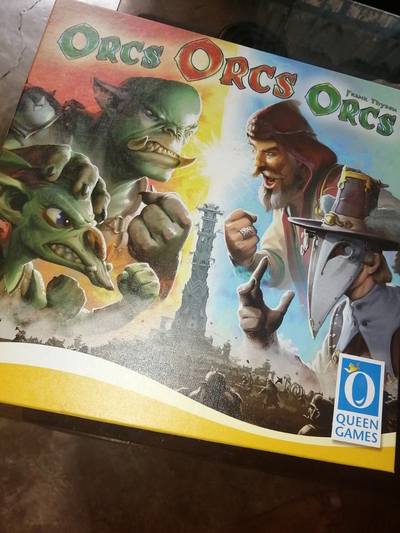 orcs orcs orcs boardgame, Hobbies & Toys, Toys & Games on Carousell