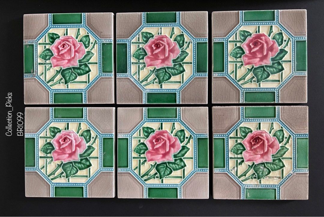 ORIGINAL PERANAKAN TILE, Hobbies & Toys, Collectibles & Memorabilia ...
