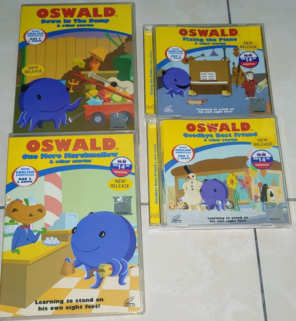 Oswald, Tomy & Oscar, SpongeBob SquarePants, Power Rangers, VR Troopers ...