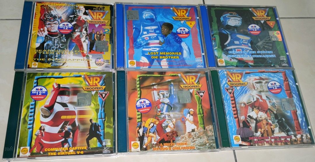 Oswald, Tomy & Oscar, SpongeBob SquarePants, Power Rangers, VR Troopers ...
