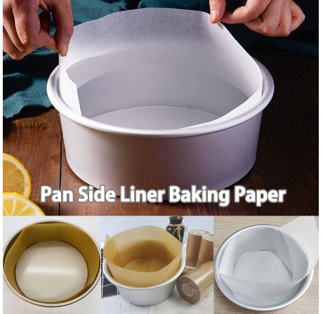 Parchment Strips(Sides Only)Pan Liner Baking Paper Cheesecake Surround ...