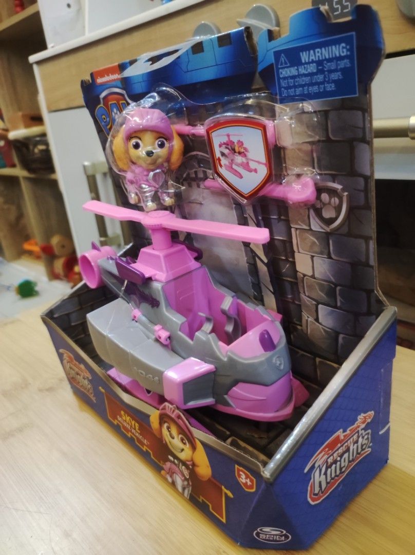 Paw Patrol Rescue Knights SKYE new authentic spin master nickelodeon ...