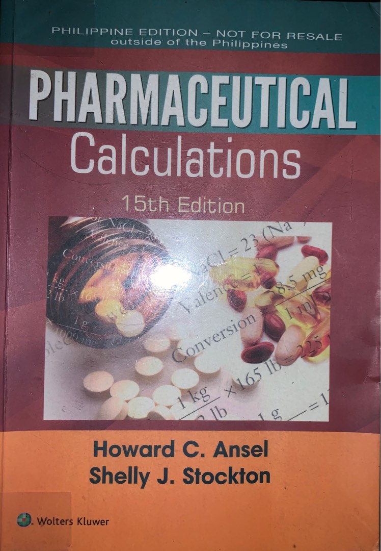 Pharmaceutical calculations book (15th edition), Hobbies & Toys, Books ...