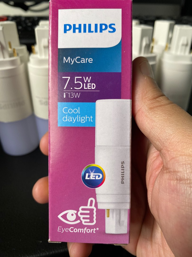 Philips PLC LED light (aka G24d), Furniture & Home Living, Lighting ...