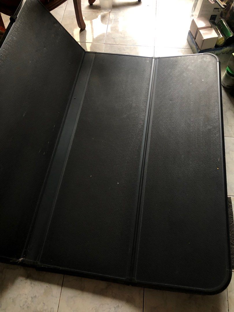 Tri-fold Bed cover for pick up Navarra Hilux Strada Ranger F-150 Dmax ...
