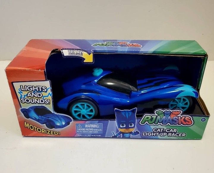 PJ Masks Light Up Racer Gekko-Mobile Catboy-Cat-Car, 興趣及遊戲, 玩具 & 遊戲類 ...