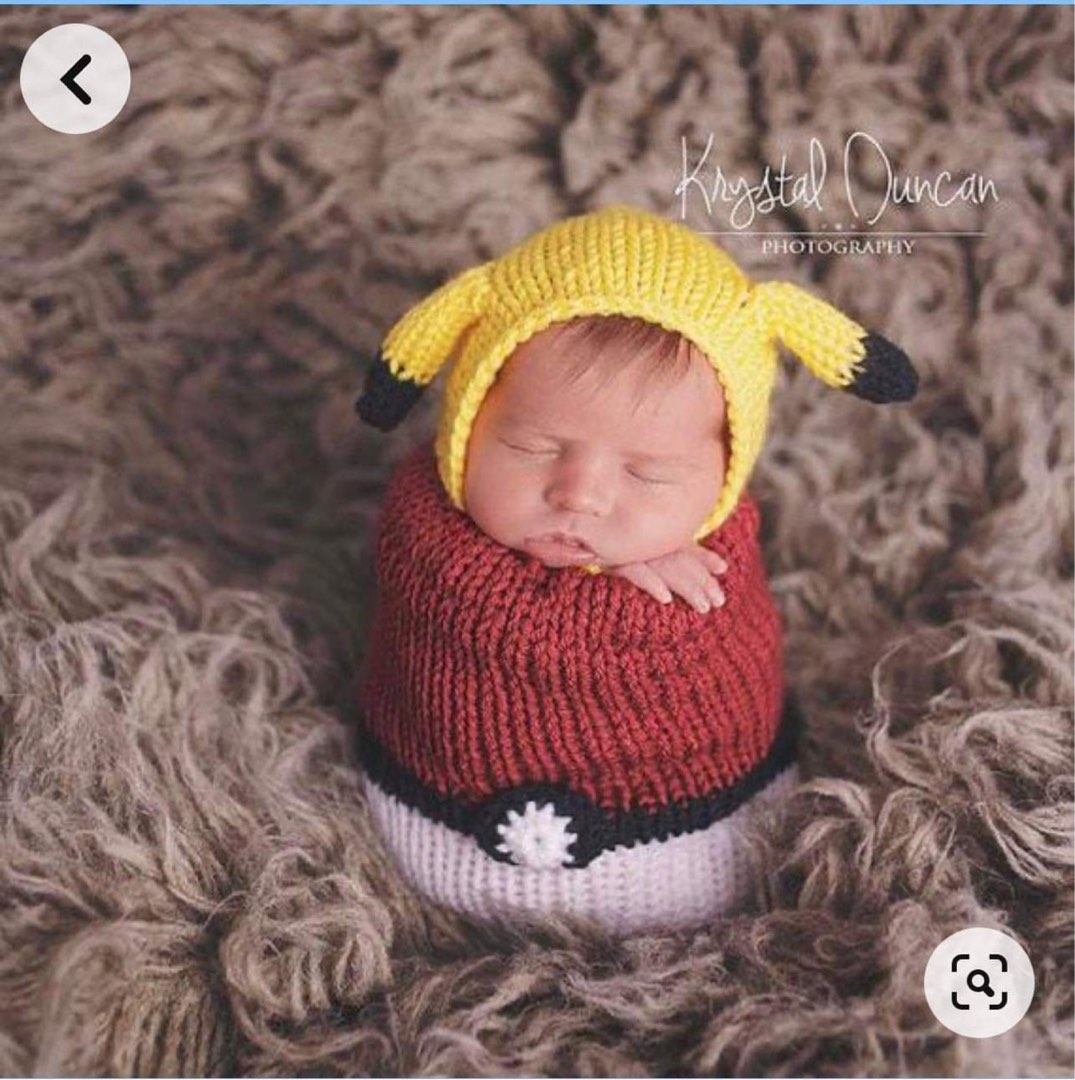 Pokemon Crochet for Newborn, Babies & Kids, Babies & Kids Fashion on ...