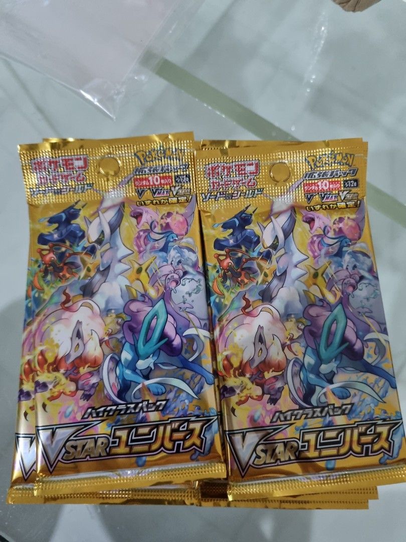 Pokemon Japanese VSTAR Universe Filtered Packs, Hobbies & Toys, Toys ...