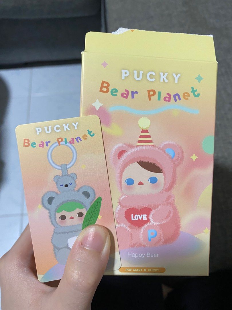 POPMART Pucky Bear Planet, Hobbies & Toys, Toys & Games on Carousell