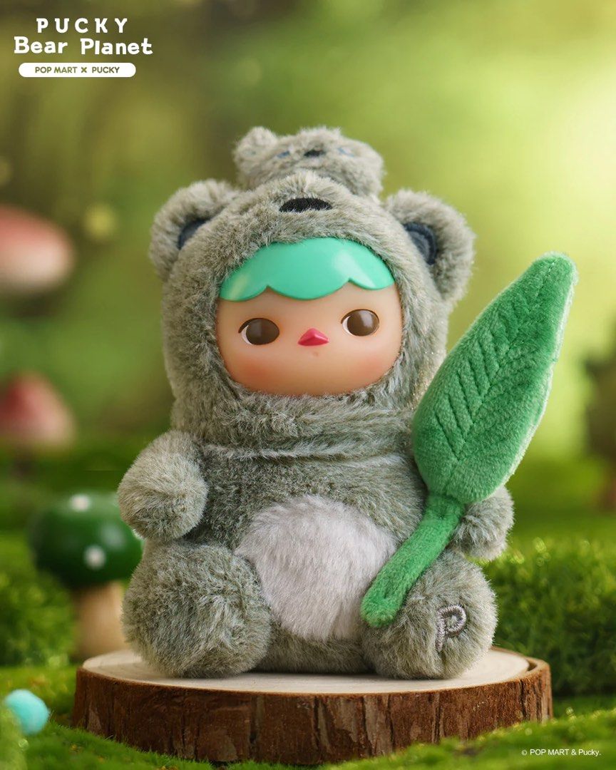 POPMART Pucky Bear Planet, Hobbies & Toys, Toys & Games on Carousell