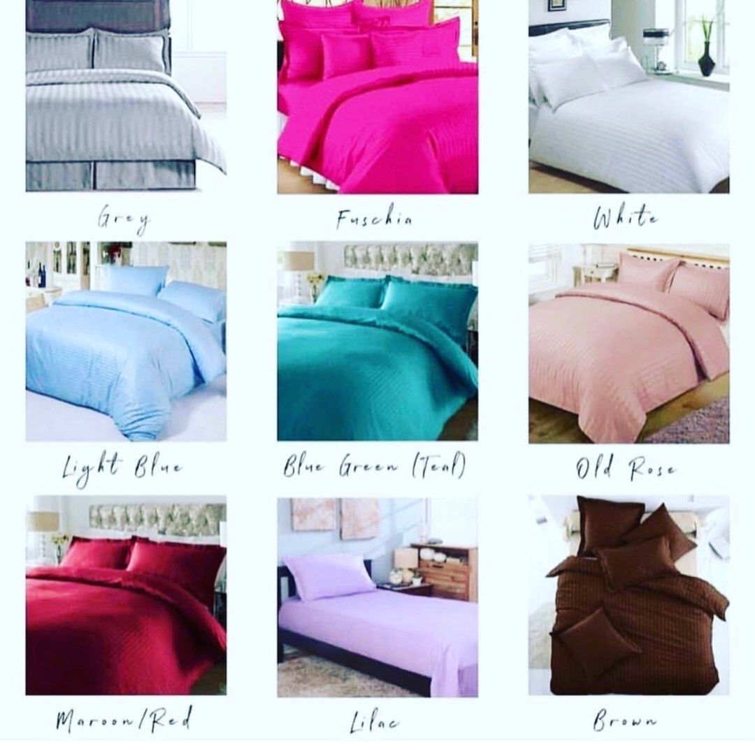 Premium bedsheets for home and hotel, Furniture & Home Living, Bedding ...